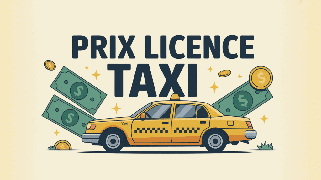 Prix Licence Taxi 2025 Expliqués
