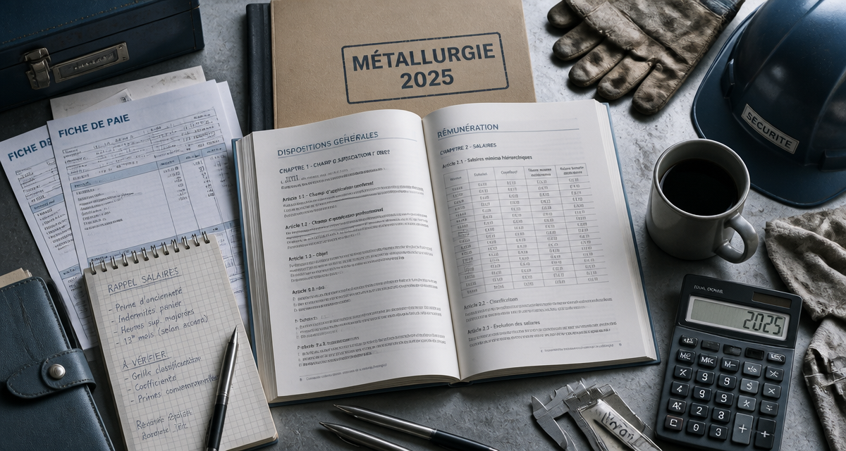 Métallurgie 2025 : Nouvelle Convention Et Grille SMH